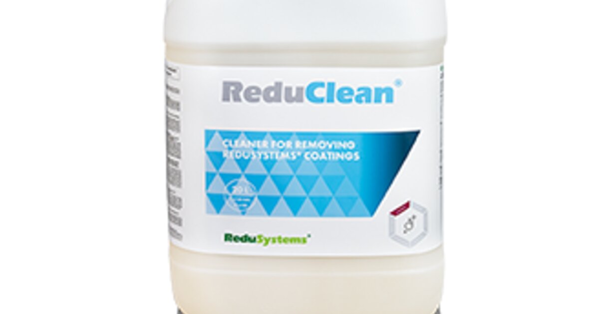 ReduClean is used to easily remove the ReduSystems coatings from the ...